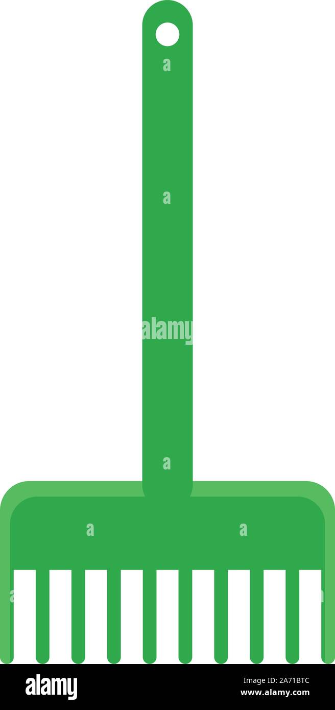 sand rake icon, flat design Stock Vector Image & Art - Alamy