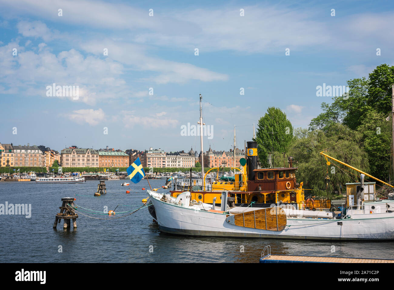Stockholm harbor view hi-res stock photography and images - Alamy