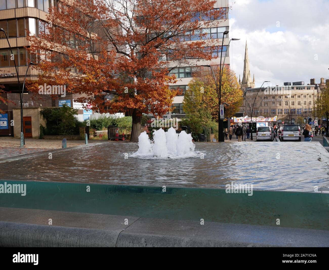 Sheffield city water feature hi-res stock photography and images - Alamy