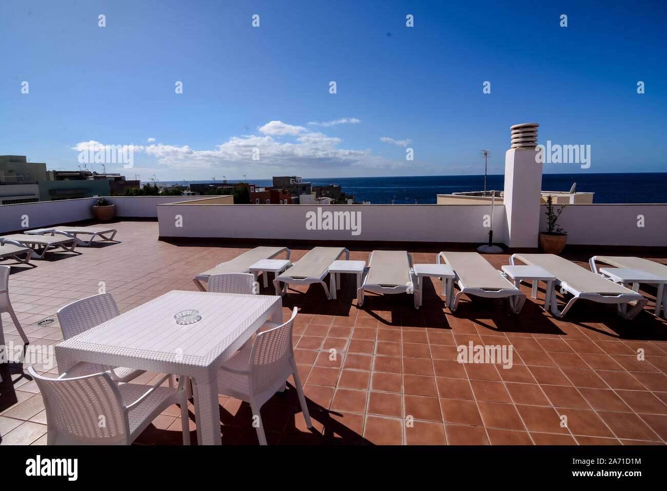 Photo Picture of Solarium Balcony of a luxury hotel Stock Photo - Alamy