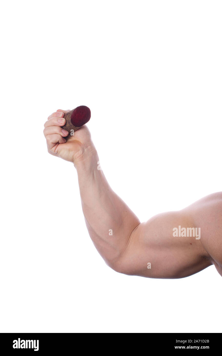 Food and muscles Cut Out Stock Images & Pictures - Alamy