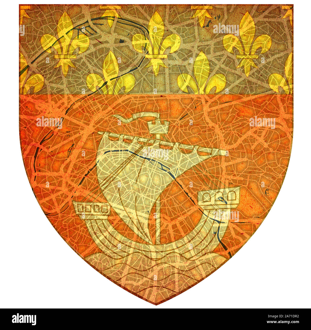 Coat of arms road Cut Out Stock Images & Pictures - Alamy