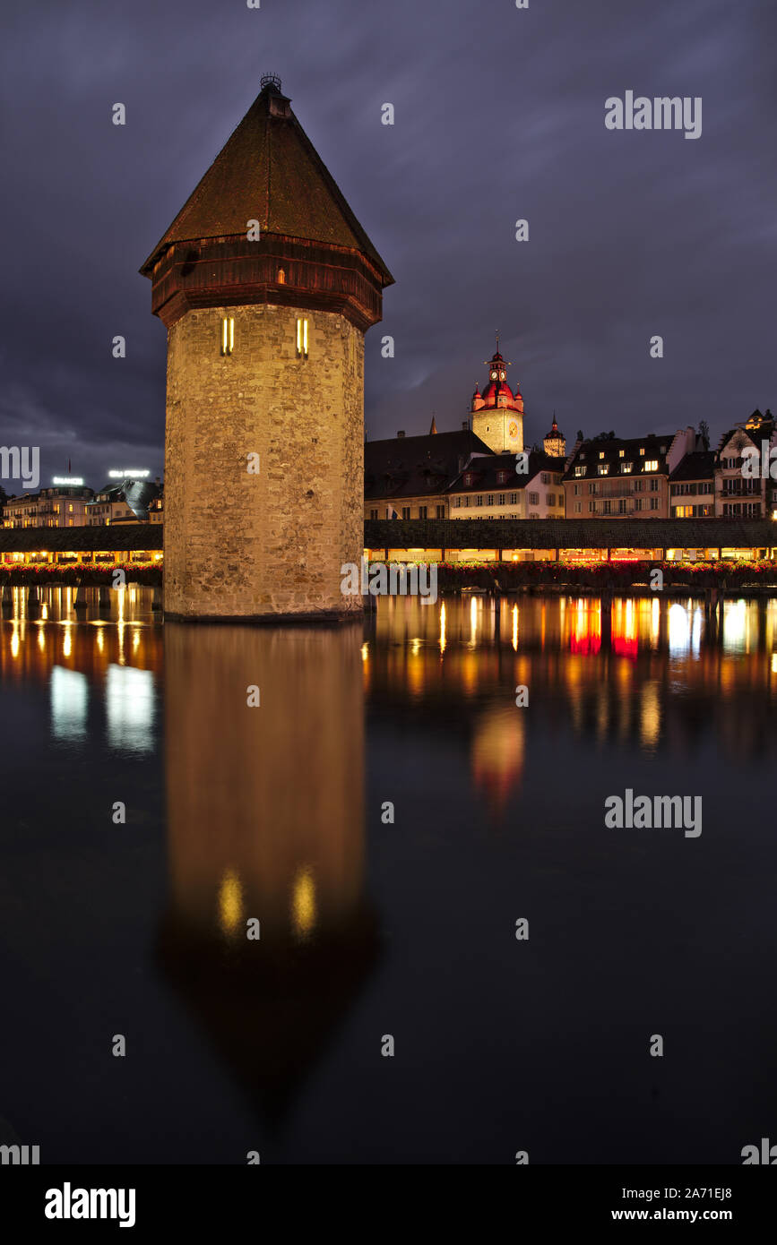 Wasserturm lucerne hi-res stock photography and images - Alamy