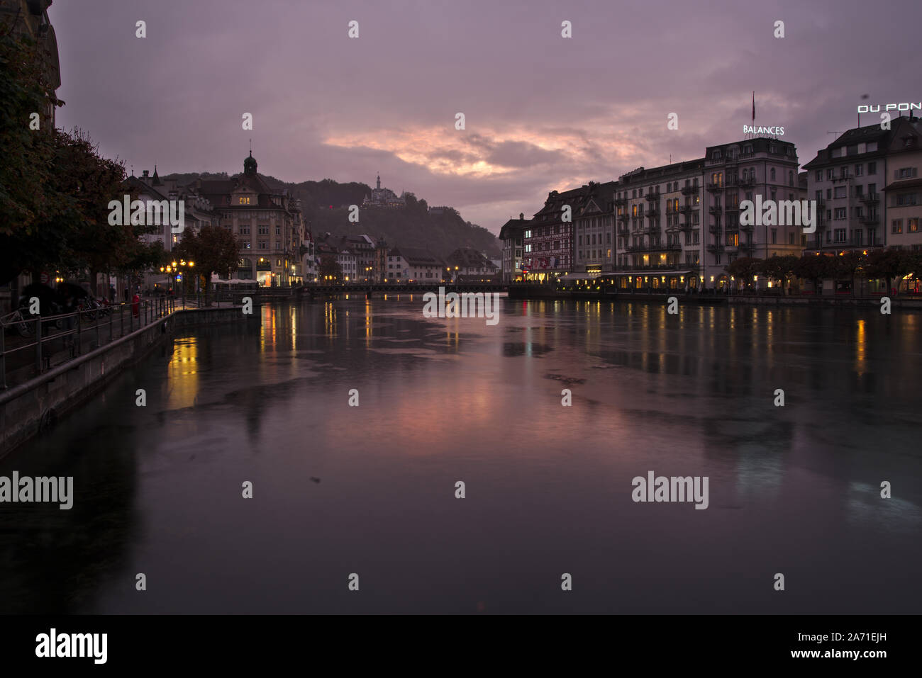 Tourism clouds and dawn at night hi-res stock photography and images ...