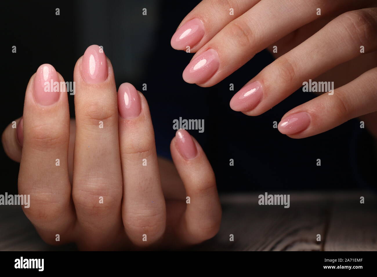 Manicure design, polish tips Stock Photo - Alamy