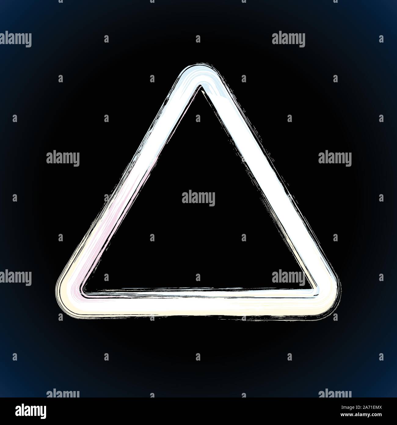 Ink triangle hi-res stock photography and images - Alamy