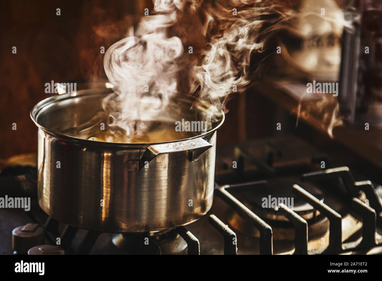 Black boiling clouds hi-res stock photography and images - Alamy