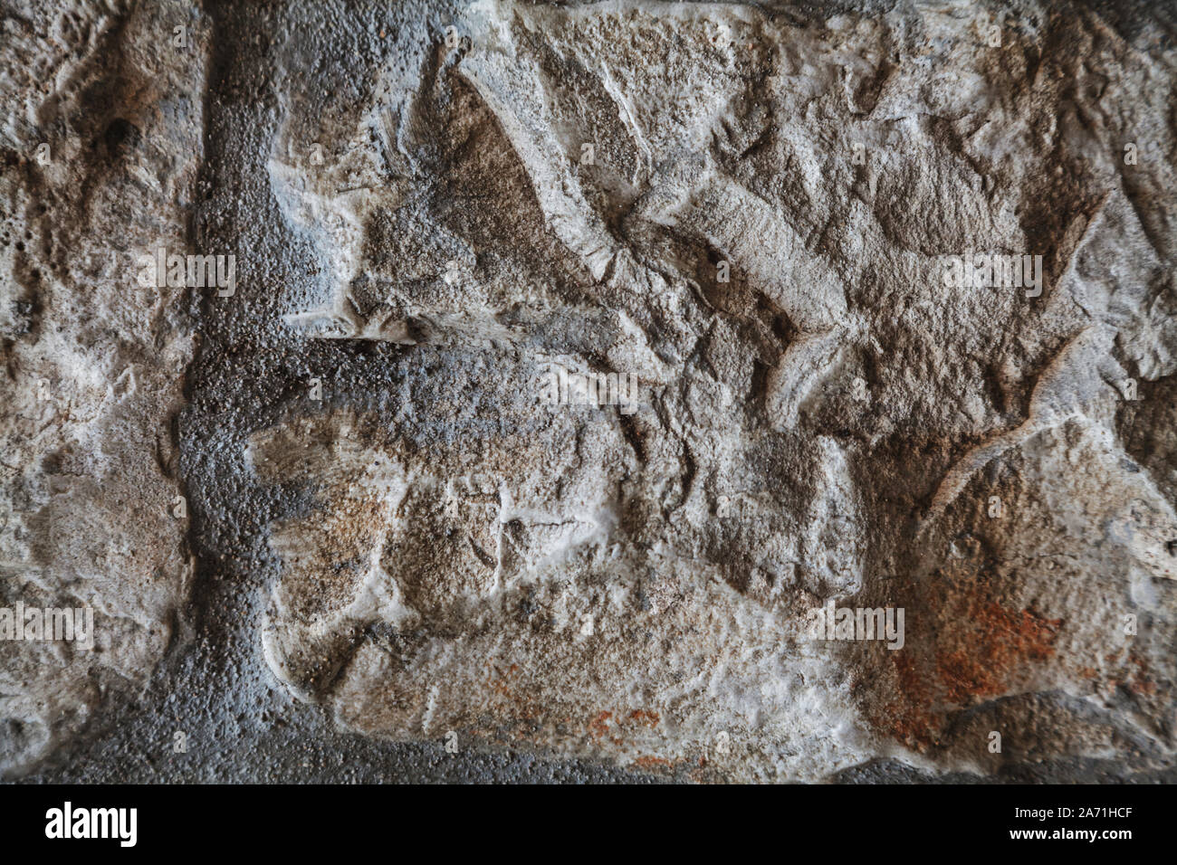 Rough stone texture with big details in soft light Stock Photo - Alamy