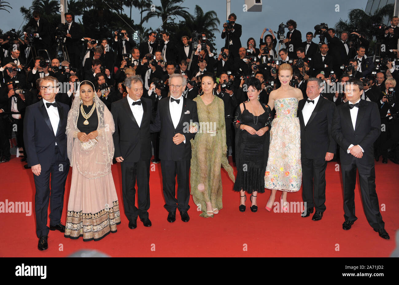 CANNES, FRANCE. May 15, 2013: The Jury of the 66th Festival de Cannes ...