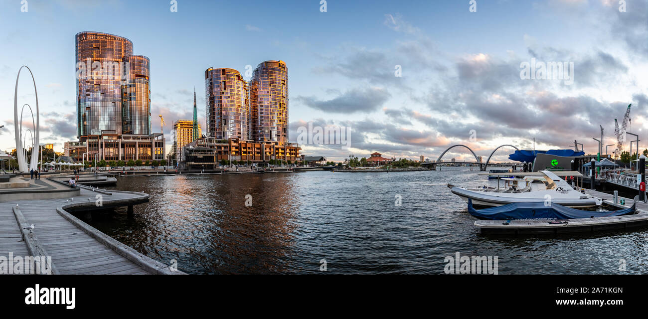 Elizabeth quay in perth hi-res stock photography and images - Alamy