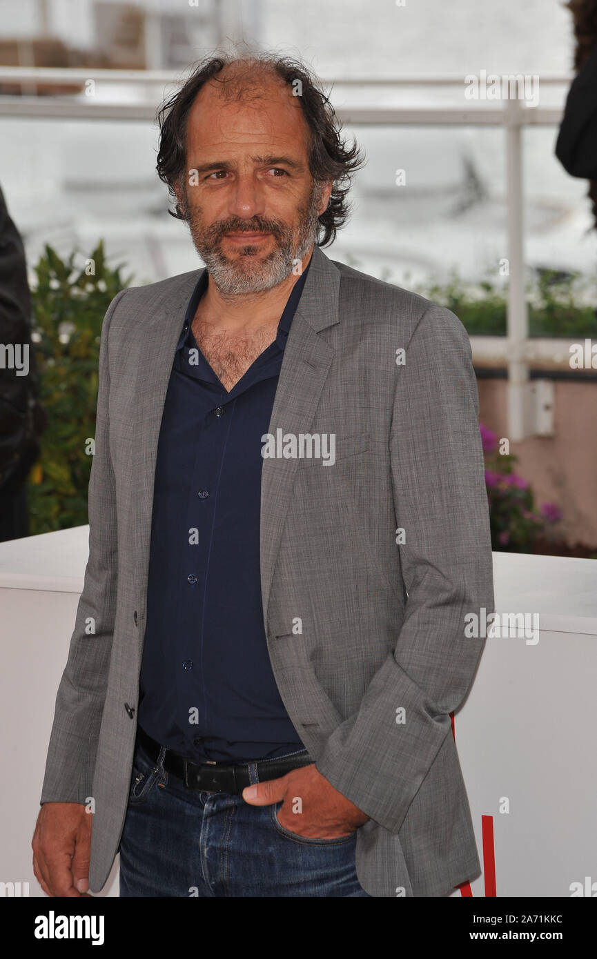 CANNES, FRANCE. May 16, 2013: Frederic Pierrot at the photocall for his ...
