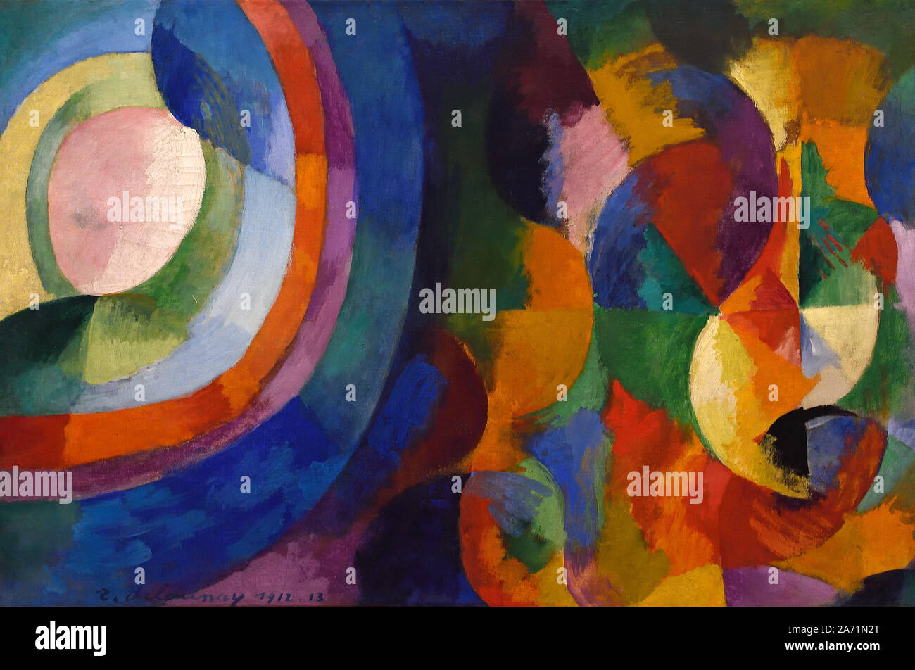 Robert delaunay circular forms hi-res stock photography and images - Alamy