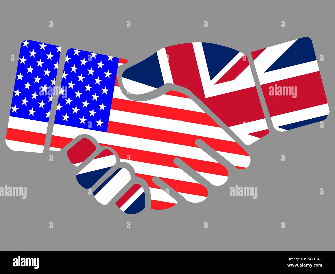 British usa agreement Stock Vector Images - Alamy