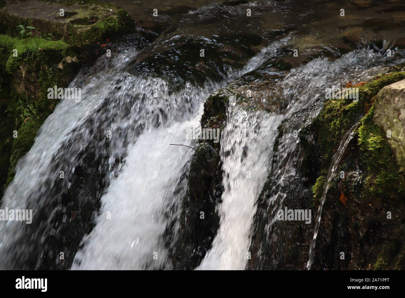 Epic waterfall in summer forest hi-res stock photography and images - Alamy