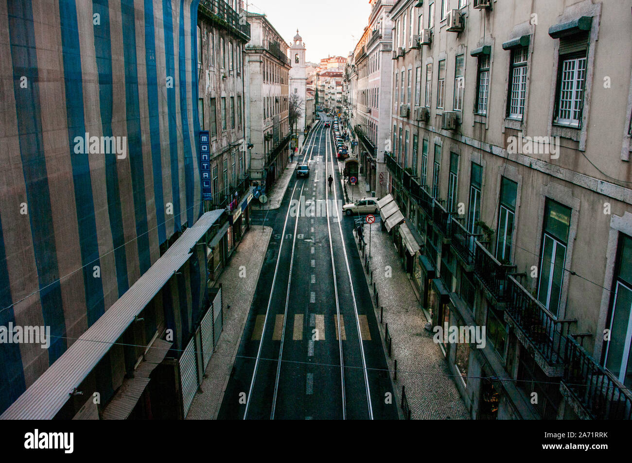 Lisbon street photo hi-res stock photography and images - Alamy