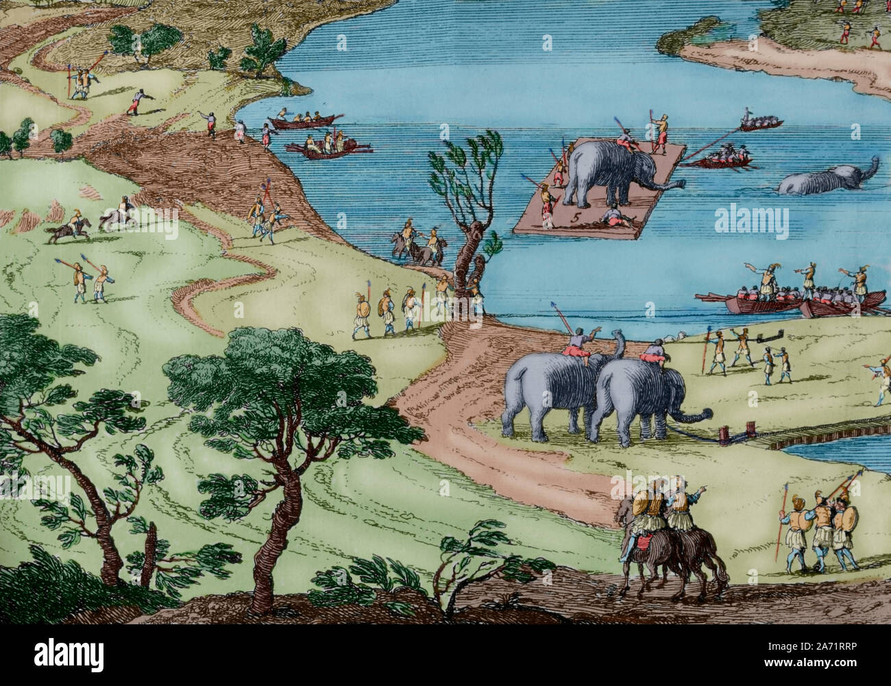 Elephants ancient rome hi-res stock photography and images - Alamy