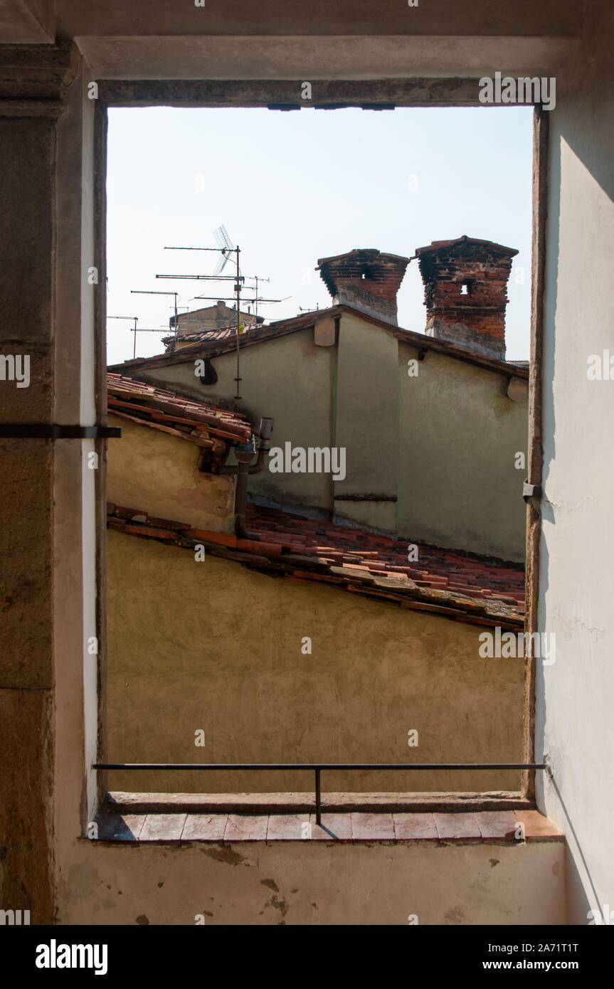 View from window Stock Photo - Alamy