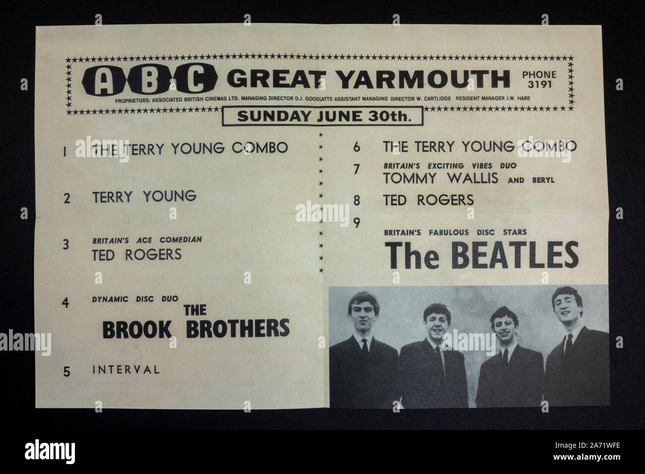The beatles 1963 hi-res stock photography and images - Alamy
