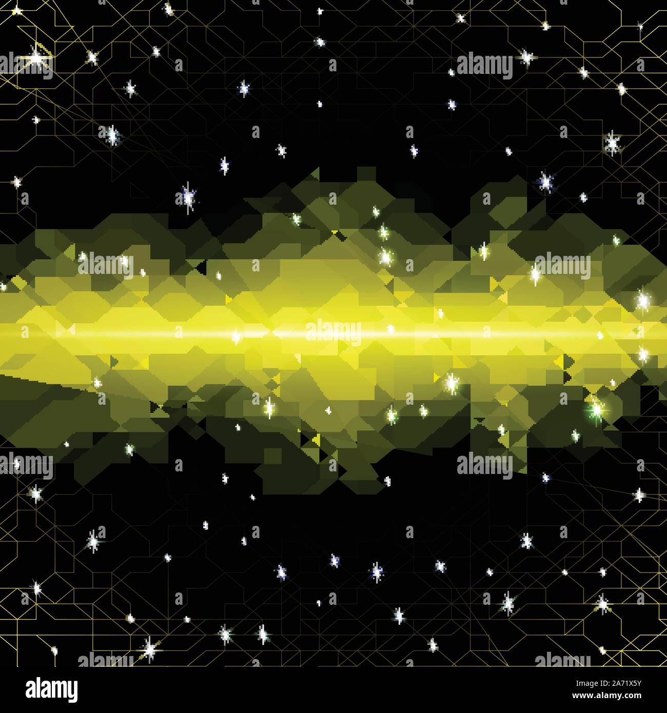 Abstract Background With Technology Cloud Stock Vector Image Art Alamy