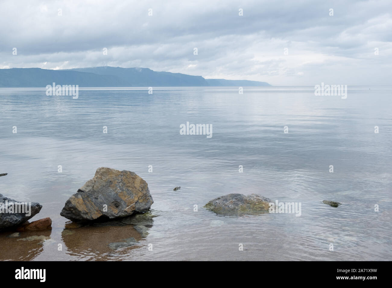 Baikal Lake Beach Stock Photo - Alamy