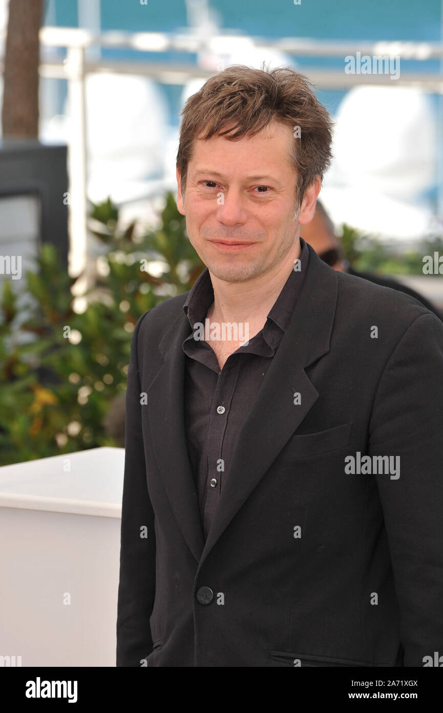 CANNES, FRANCE. May 25, 2013: Actor Mathieu Amalric at the photocall ...
