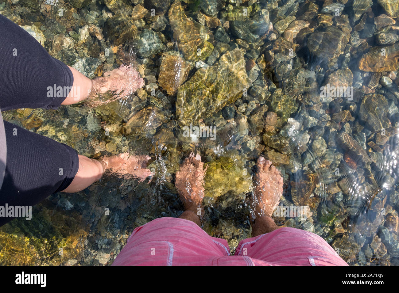 Beach of the Baikal Lake Stock Photo - Alamy