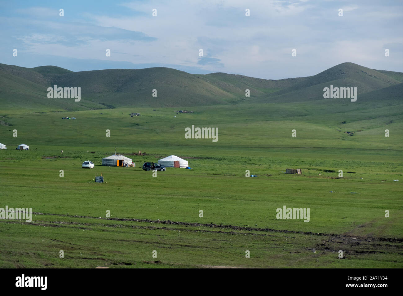Incredible Mongolian-Manchurian Grassland Stock Photo - Alamy