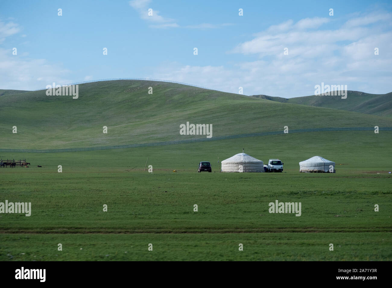 Incredible Mongolian-Manchurian Grassland Stock Photo - Alamy