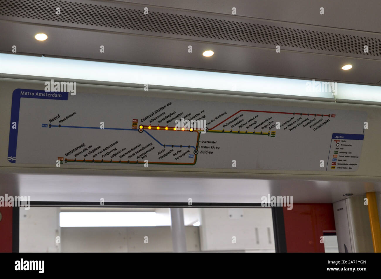 Dutch railway map hi-res stock photography and images - Alamy