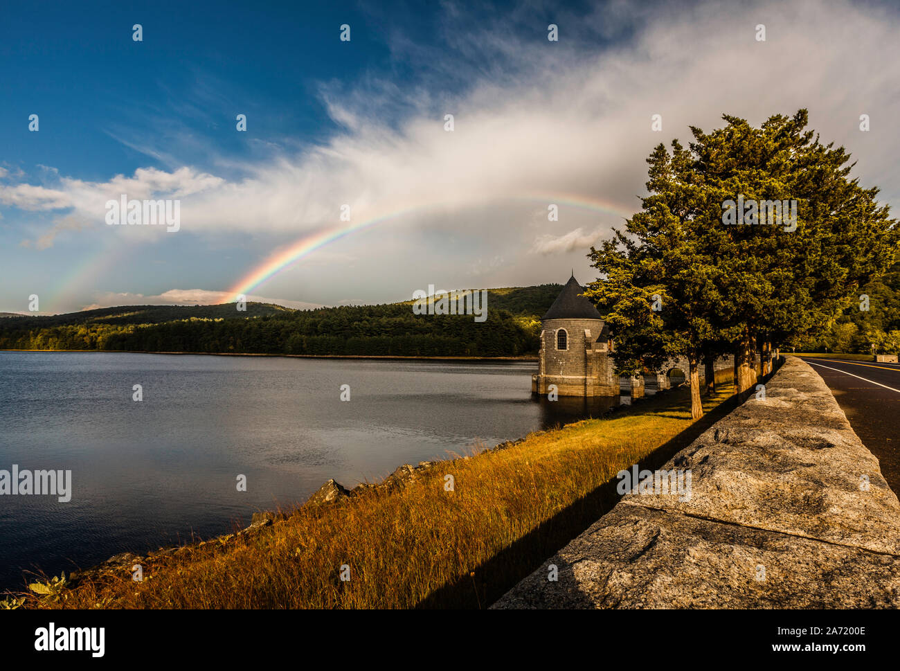Double Rainbow Saville Dam Barkhamsted Reservoir Barkhamsted ...