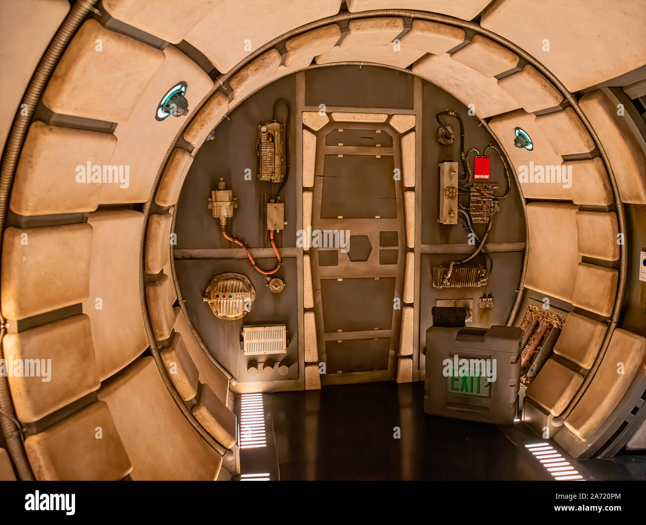 Galaxy's edge millennium falcon hi-res stock photography and images - Alamy