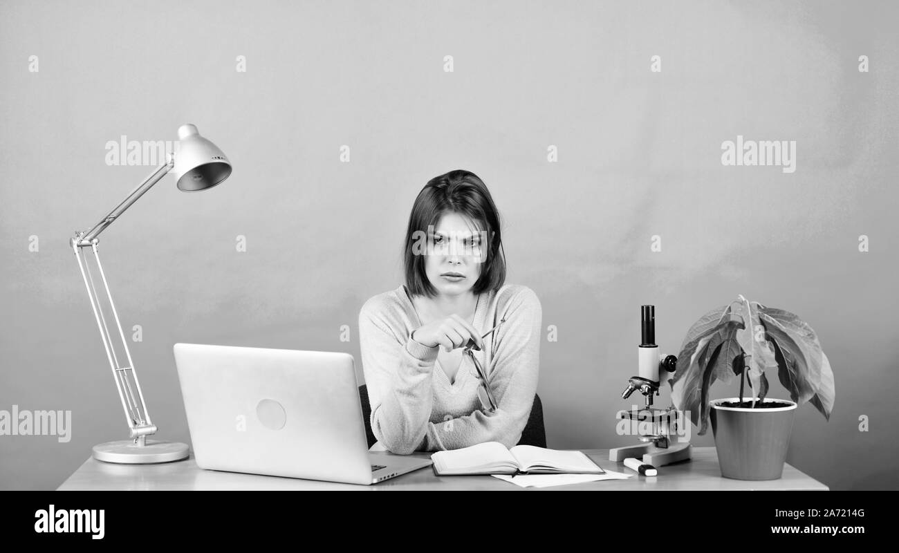 Student life. High school education. Start career of teacher. Online ...