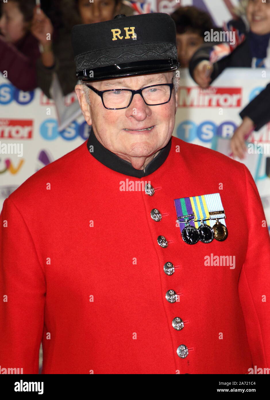 Colin Thackery on the red carpet at The Daily Mirror Pride of Britain ...