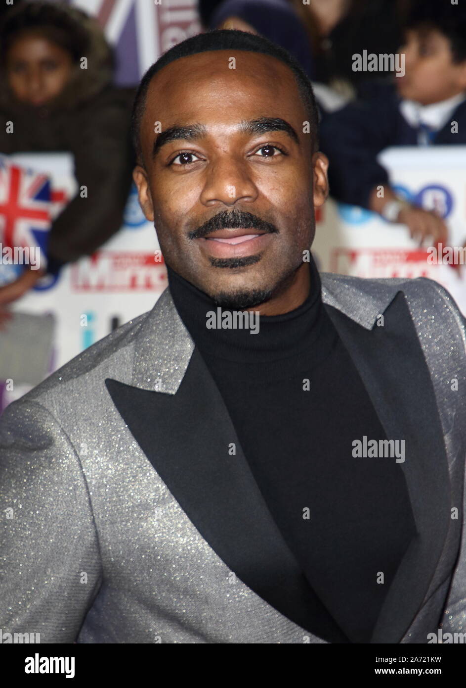 Ore Oduba on the red carpet at The Daily Mirror Pride of Britain Awards ...