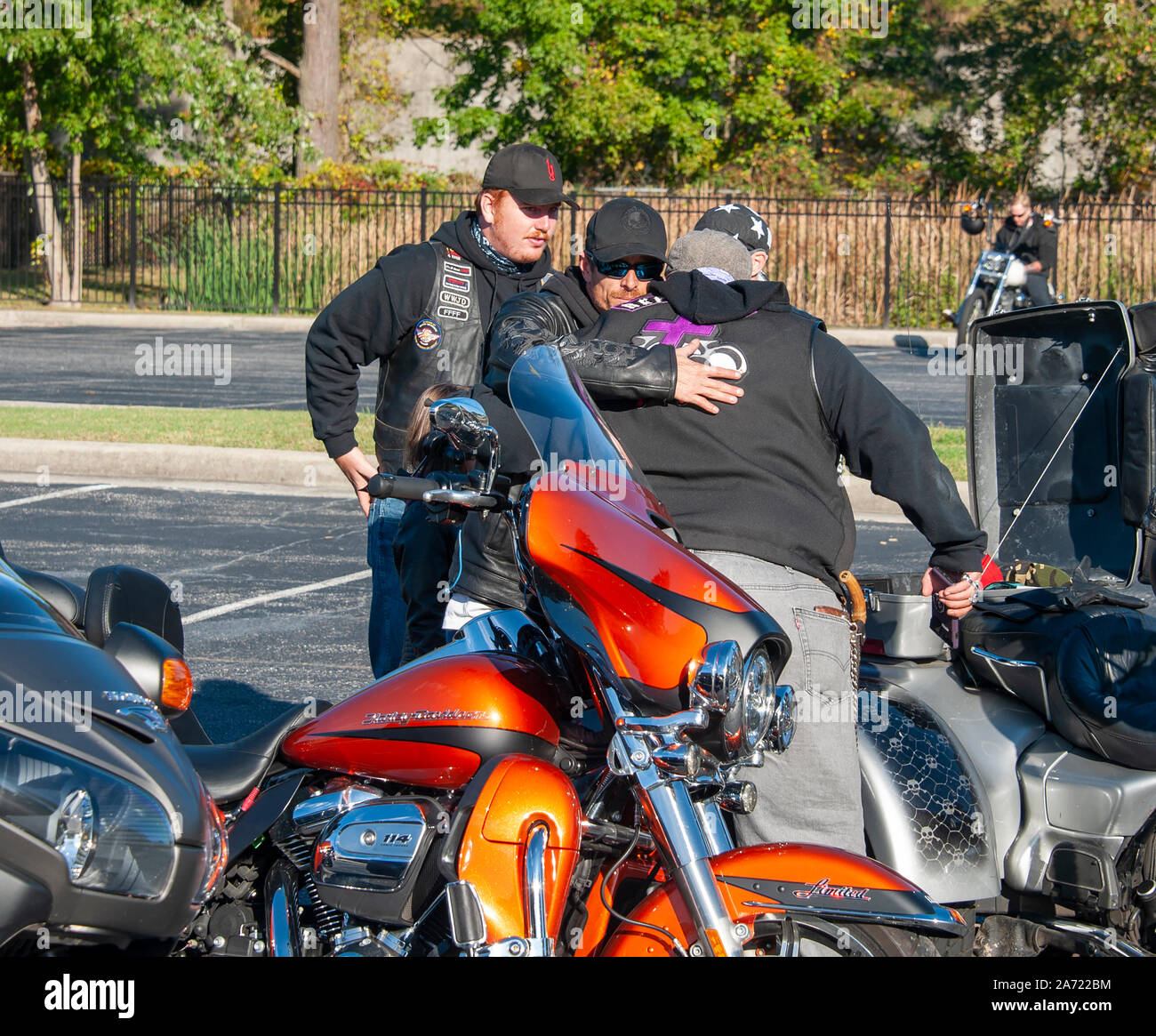 Couple riding harley davidson motorcycle hi-res stock photography and ...