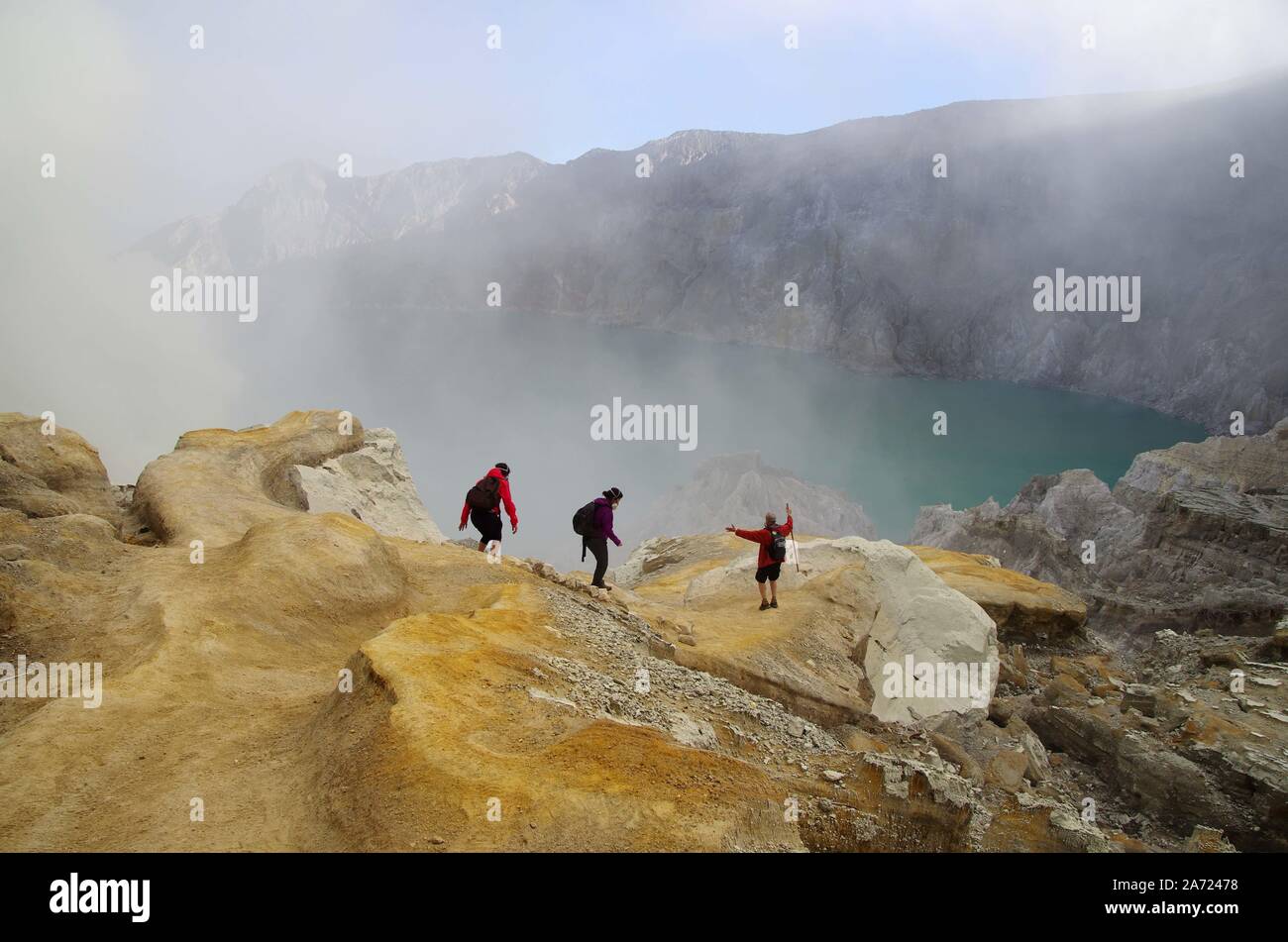 Java island hiking hi-res stock photography and images - Alamy