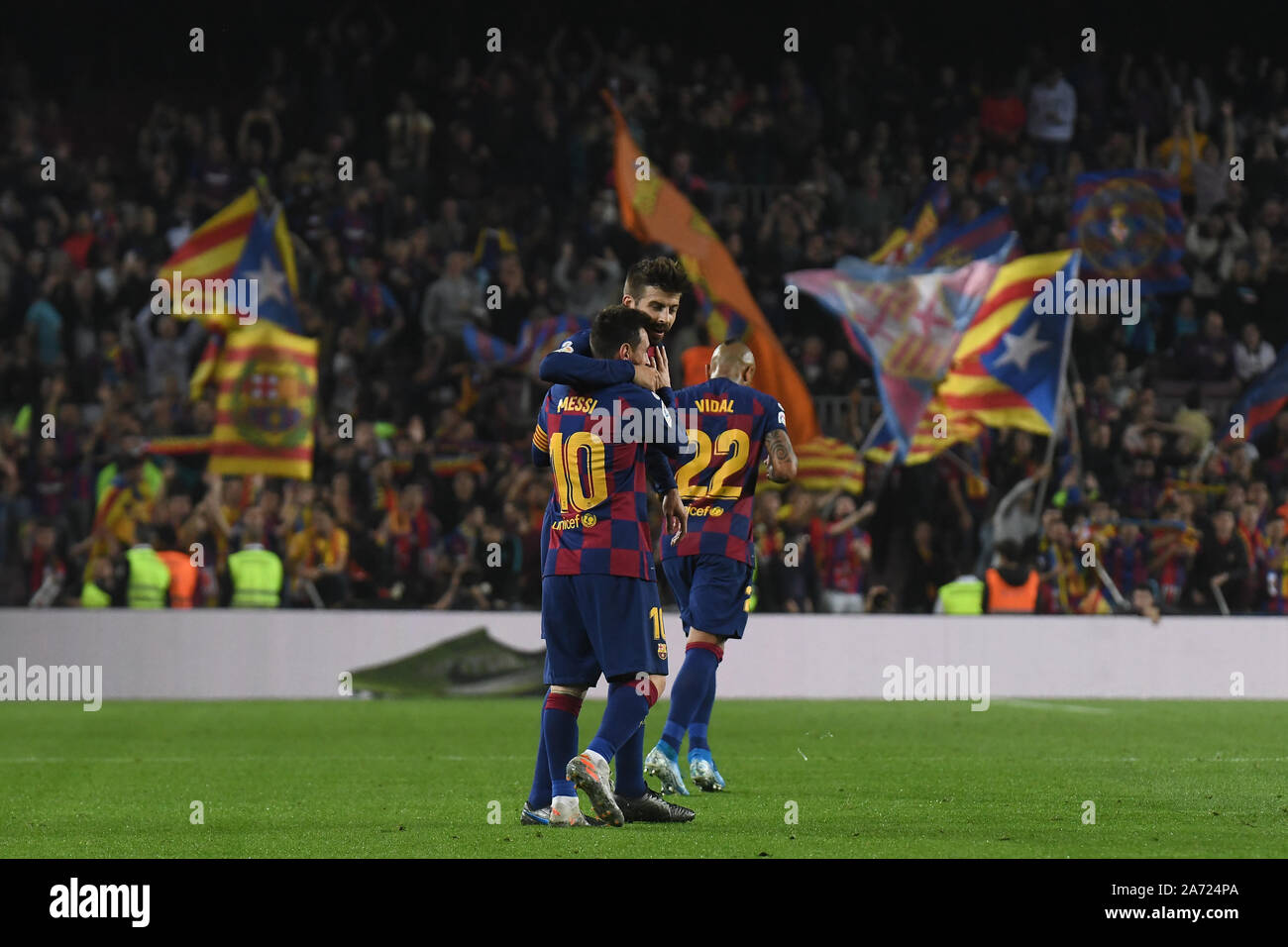 Barcelona, Spain. 29th Oct, 2019. LaLiga 2019/ 2020, date 11. Barcelona ...