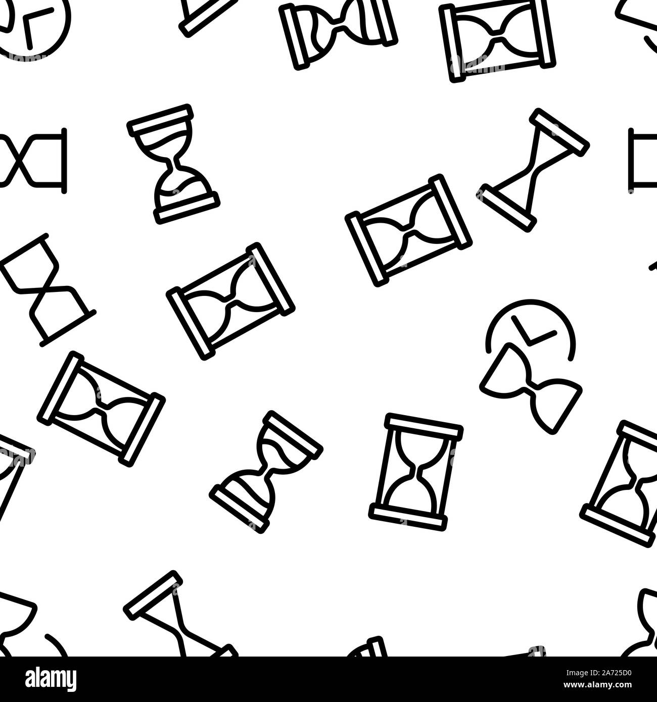 Hourglass Vector Seamless Pattern Stock Vector Image & Art - Alamy