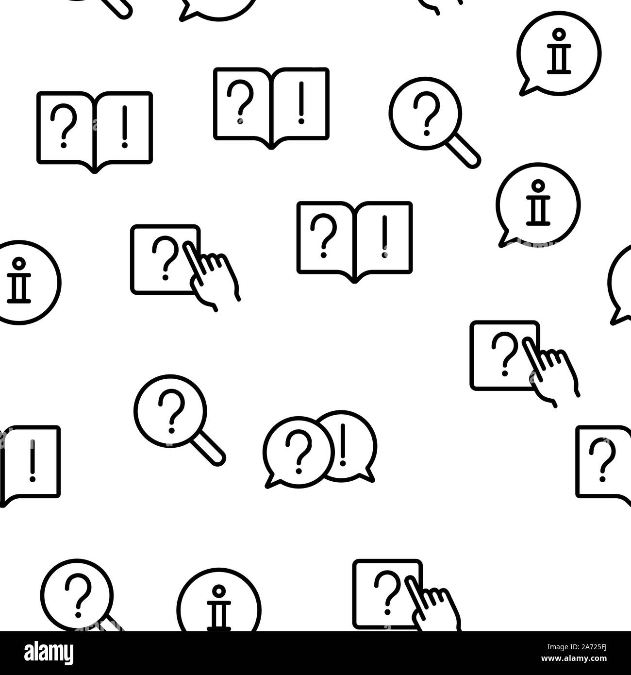 Faq Frequently Asked Questions Vector Seamless Pattern Stock Vector ... Faq Frequently Asked Questions Vector Seamless Pattern Stock Vector ...