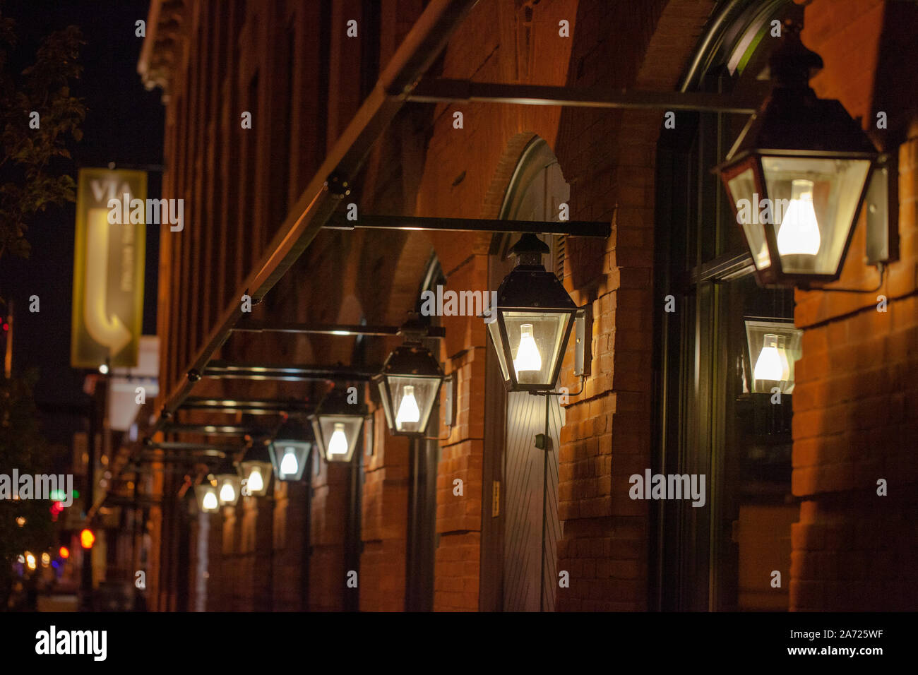 The via restaurant hi-res stock photography and images - Alamy