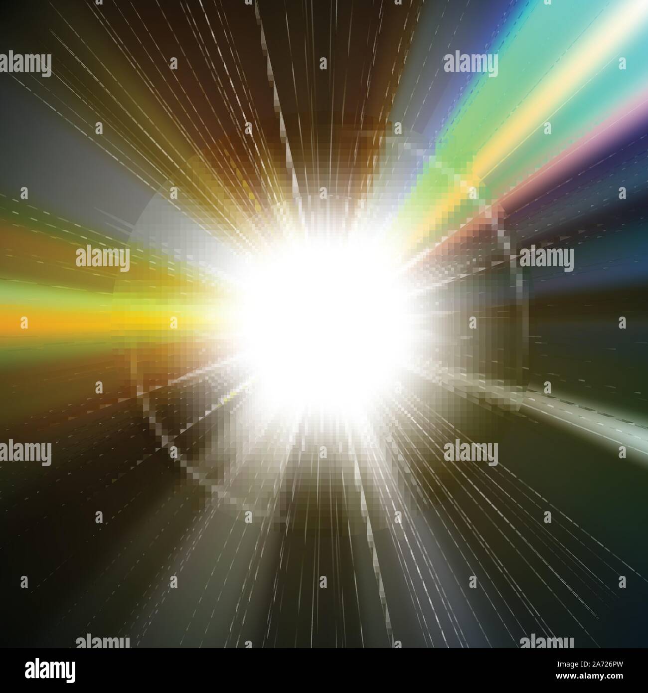 Flare bright shiny star Stock Vector Image & Art - Alamy