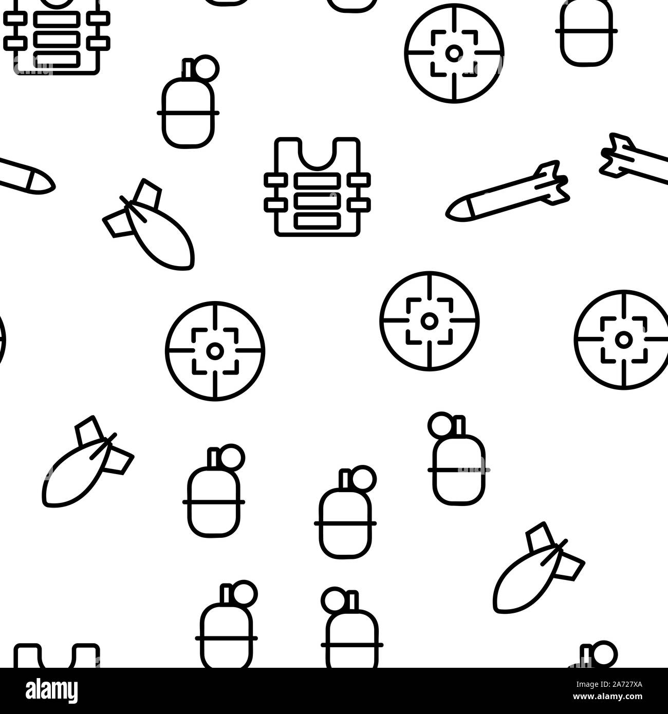 Army Military Vector Seamless Pattern Stock Vector Image & Art - Alamy