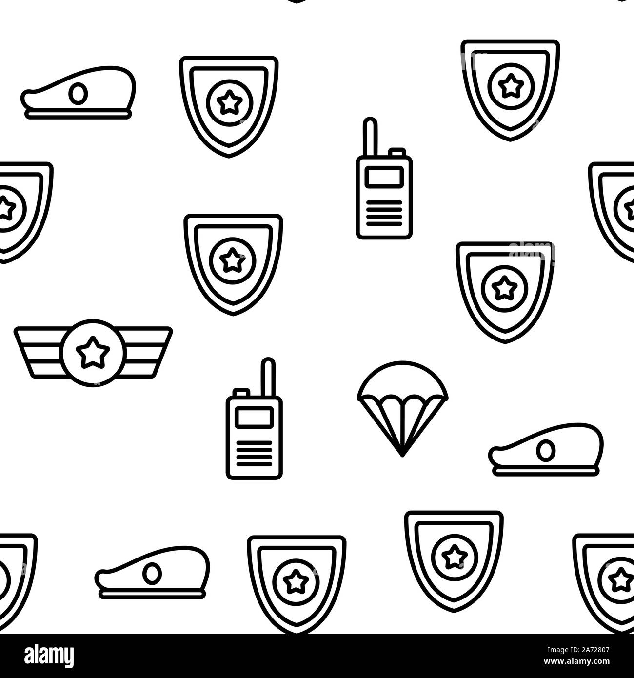 Army Military Vector Seamless Pattern Stock Vector Image & Art - Alamy