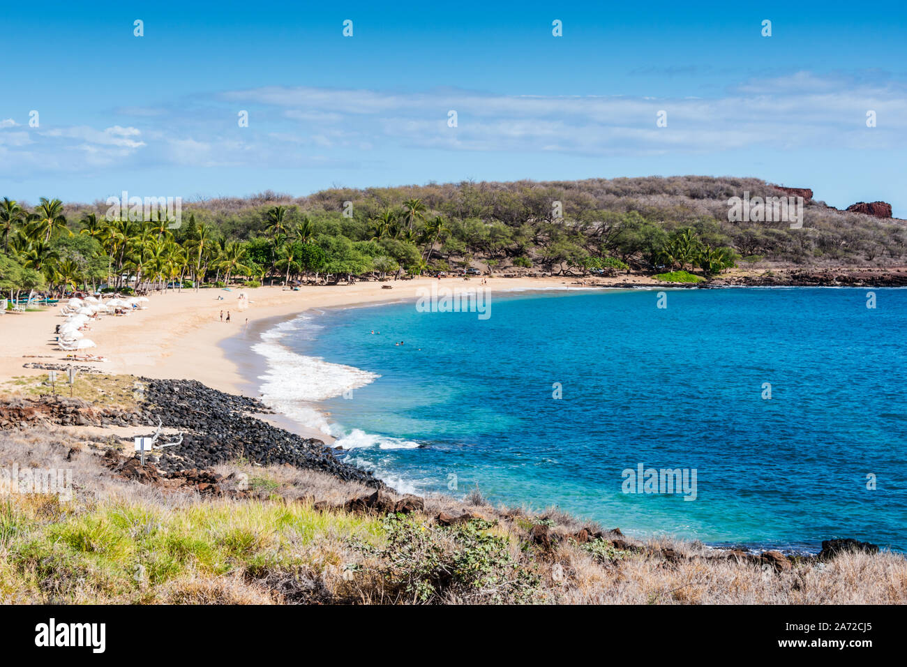 Manele bay, lanai, hawaii hi-res stock photography and images - Alamy