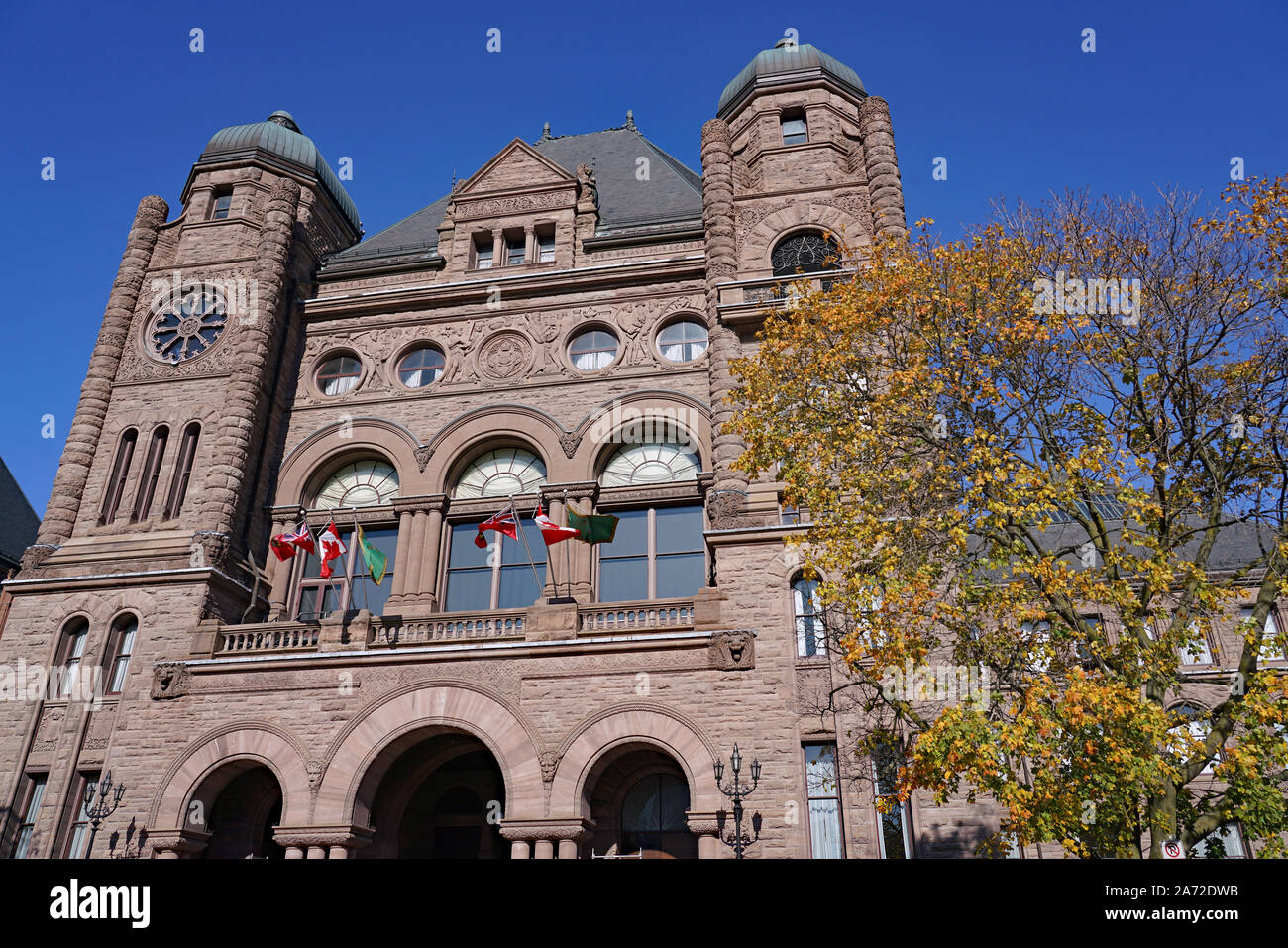 Ontario provincial government parliament building, Toronto Stock Photo ...