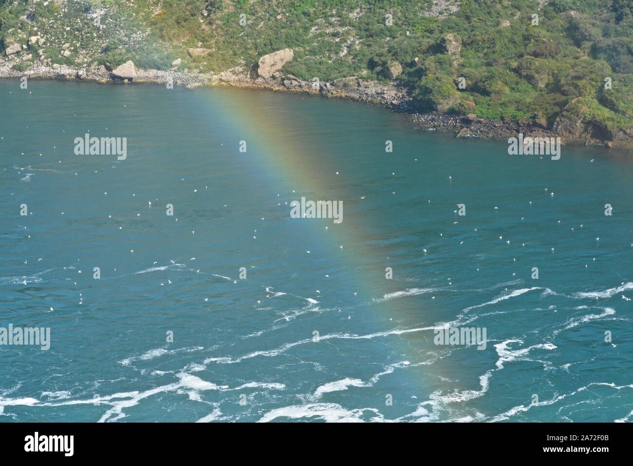 Rainbow over Niagara Falls from the Canadian Side, Ontario, Canada ...