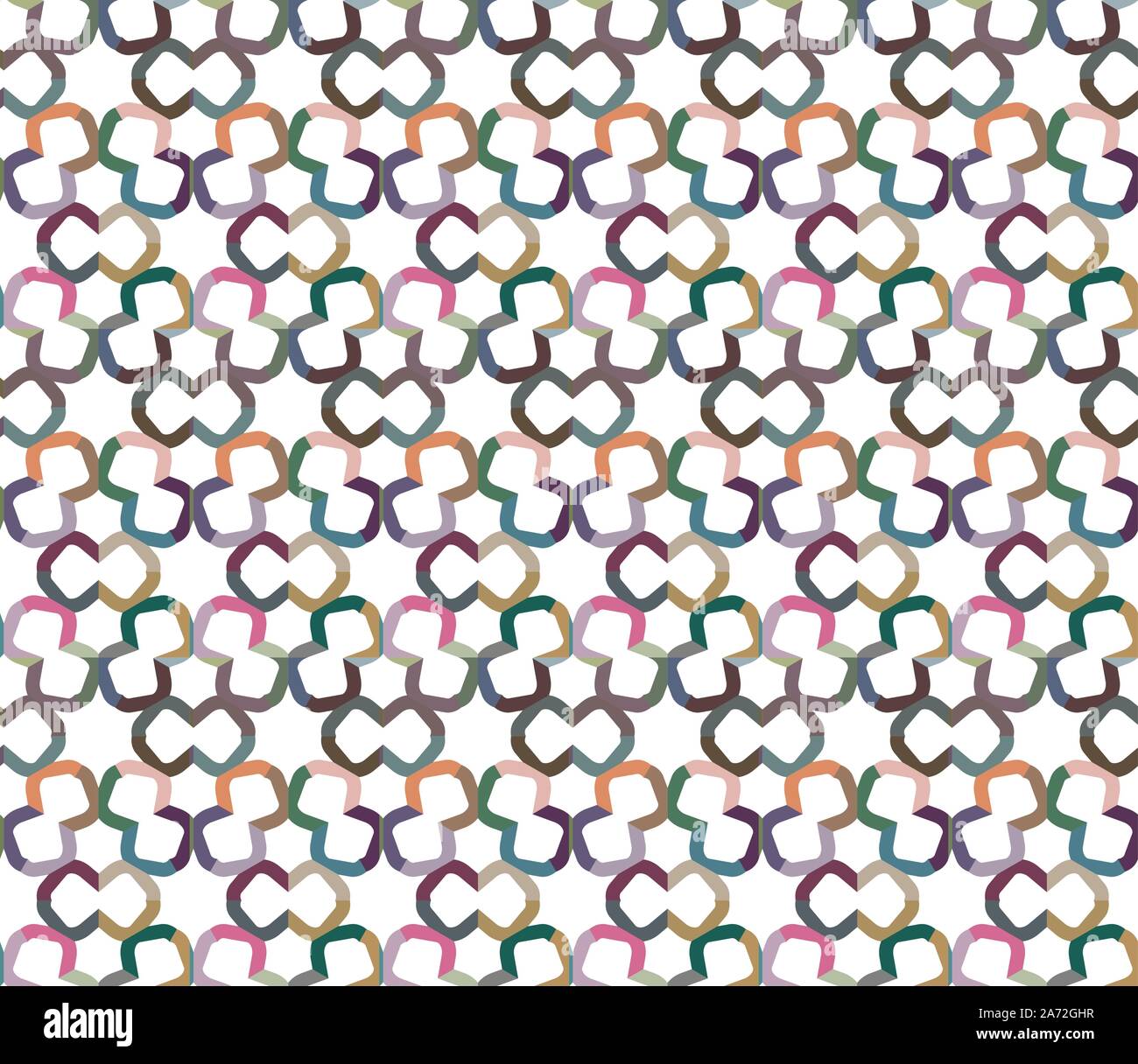 Geometric ornamental vector pattern. Seamless design texture Stock ...