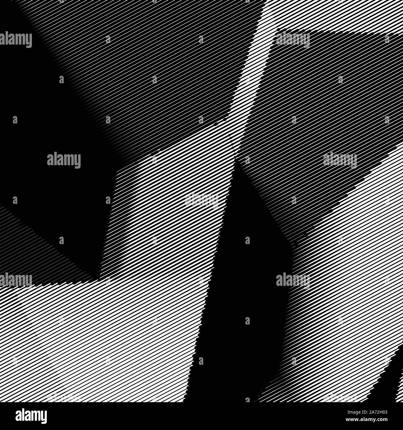 Abstract woodcut styled background with intersecting cubes Stock Vector ...