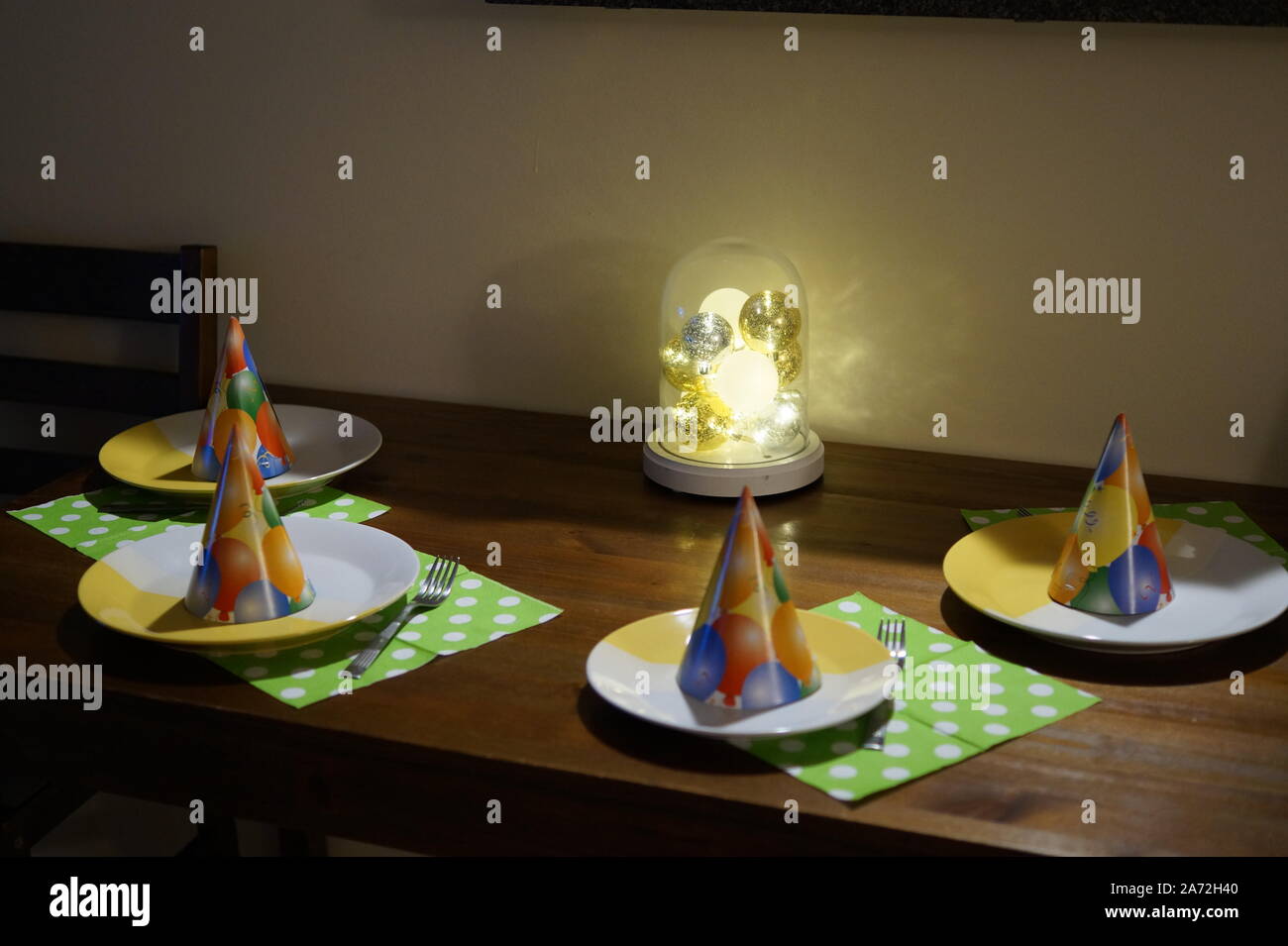 Happy Birthday Celebration Stuff Stock Photo - Alamy