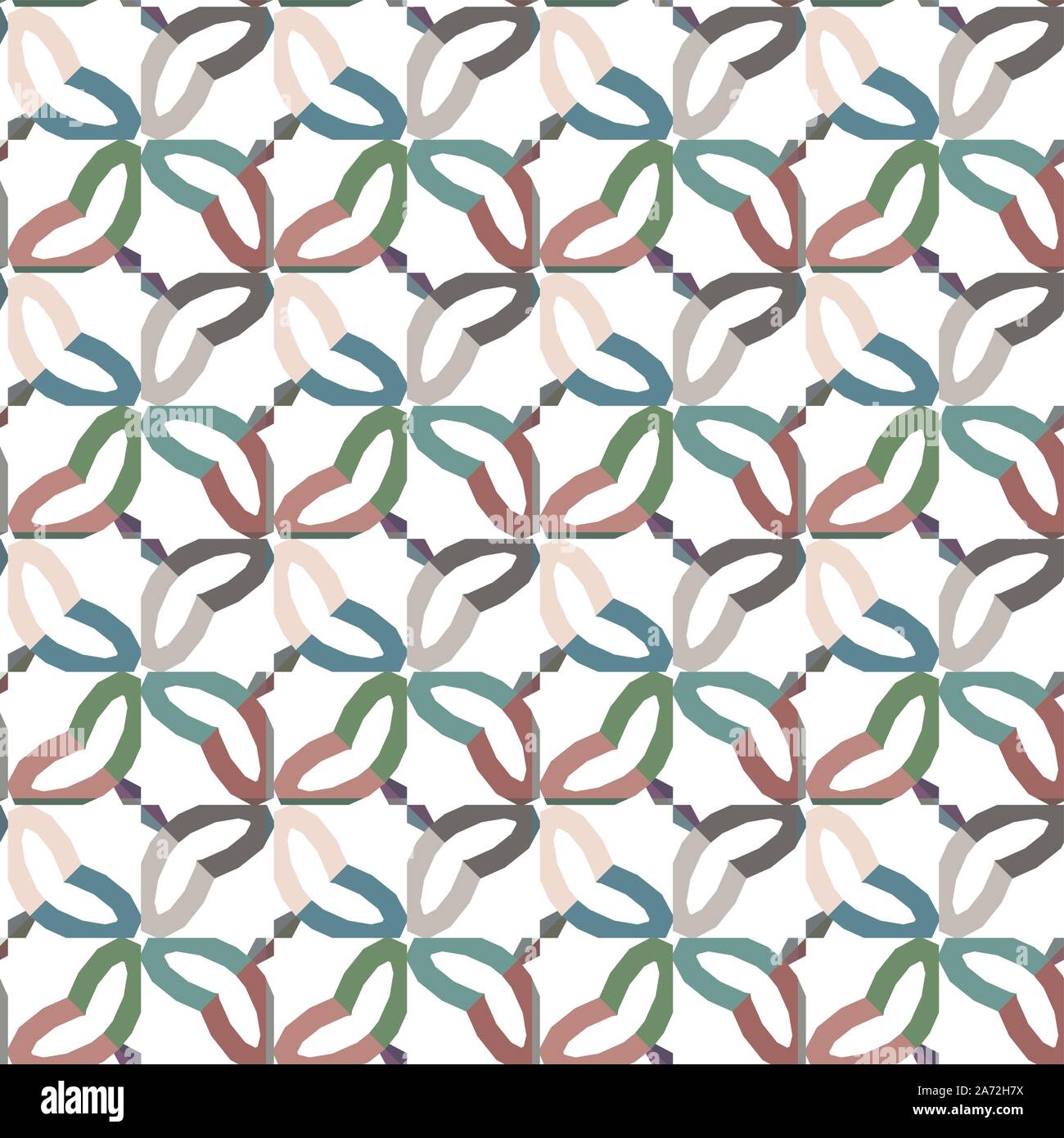 Geometric ornamental vector pattern. Seamless design texture Stock ...